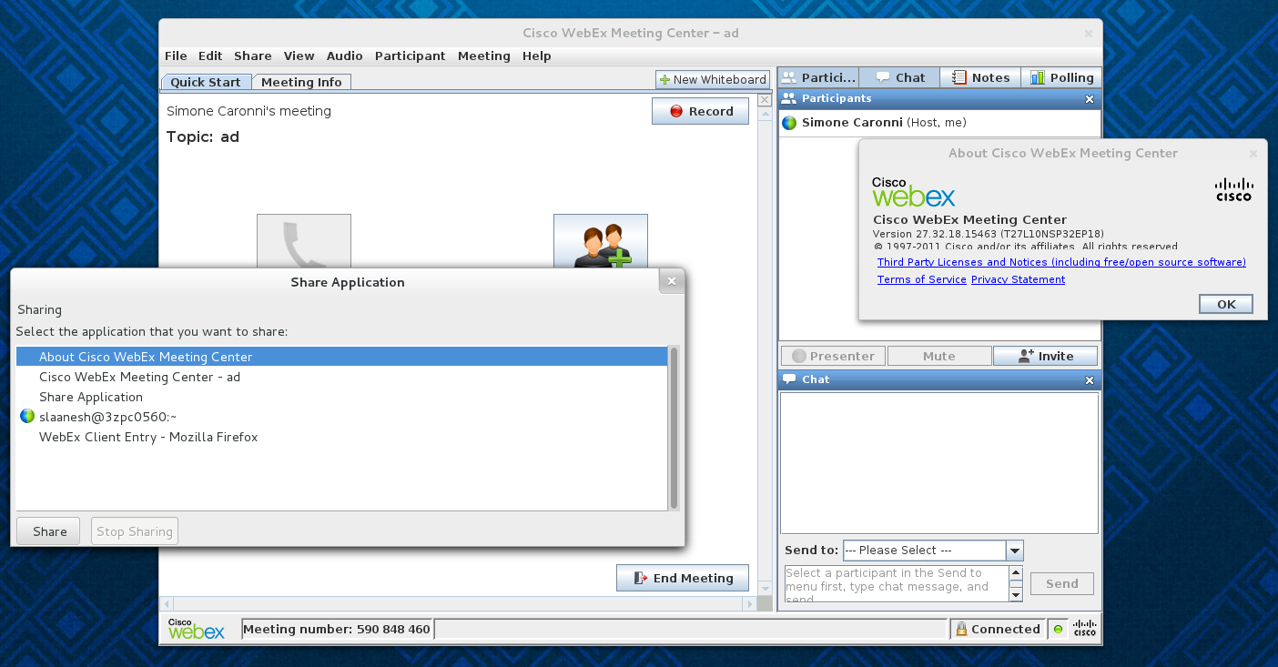 Enabling Cisco WebEx in Fedora 19/20 – negativo17.org